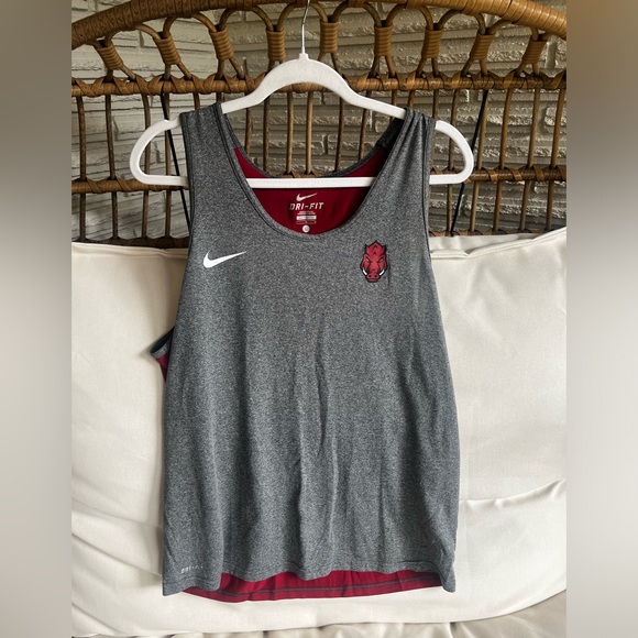 Nike | Shirts | Arkansas Razorbacks Nike Tank | Poshmark